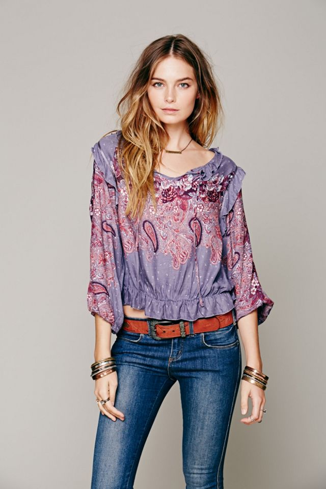 Radar Print Top | Free People UK