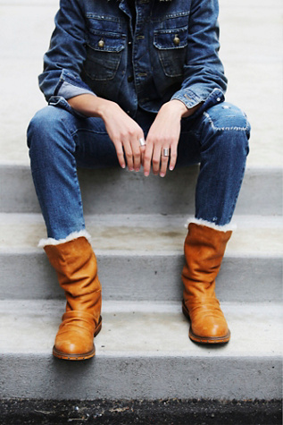 Rooke Shearling Mid Boot | Free People UK