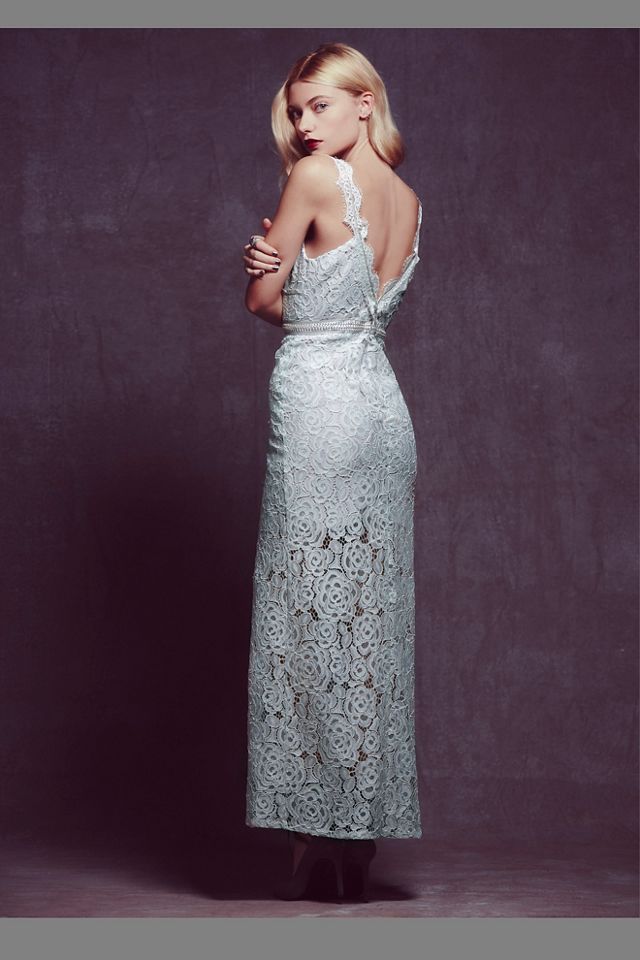 Lace Column Dress | Free People