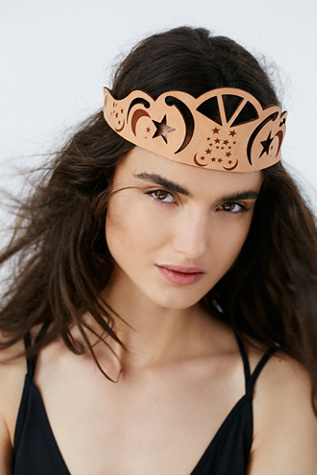 Muse Leather Crown | Free People