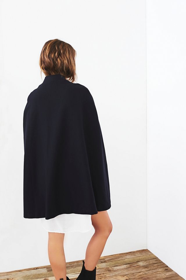 Vintage Wool Military Poncho | Free People