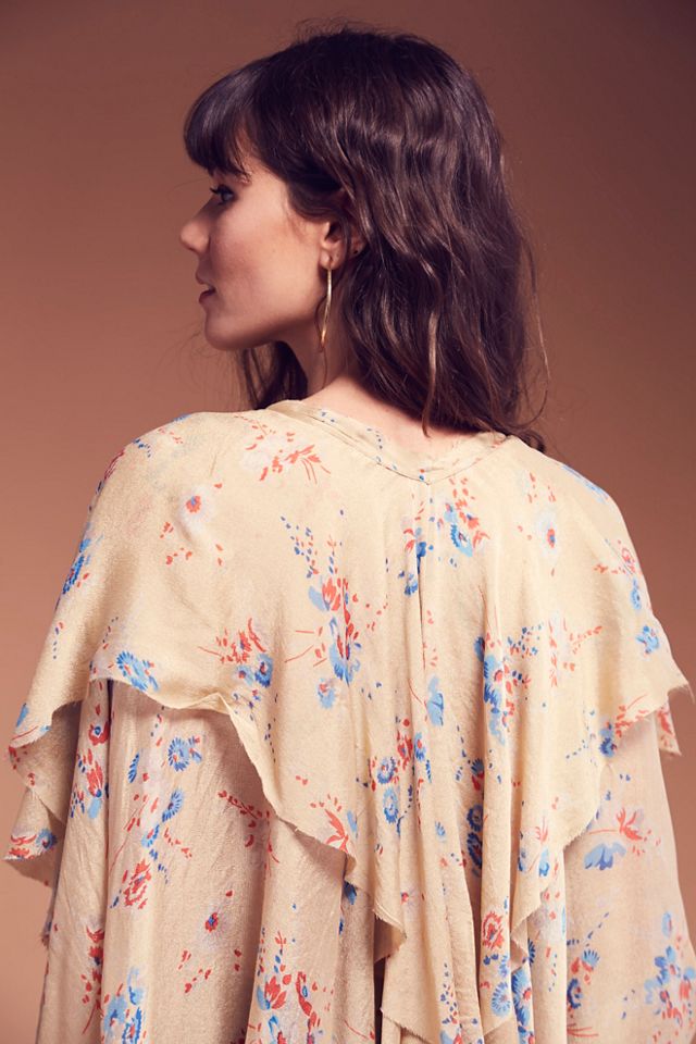 Monet Silk Flutter Cape | Free People
