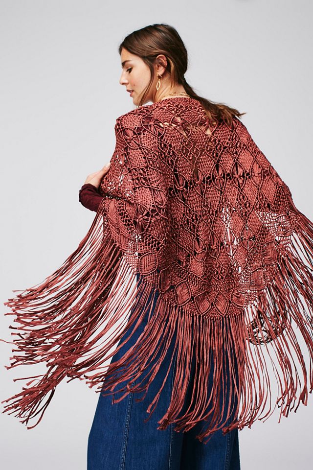 Wandering Star Macrame Shawl | Free People