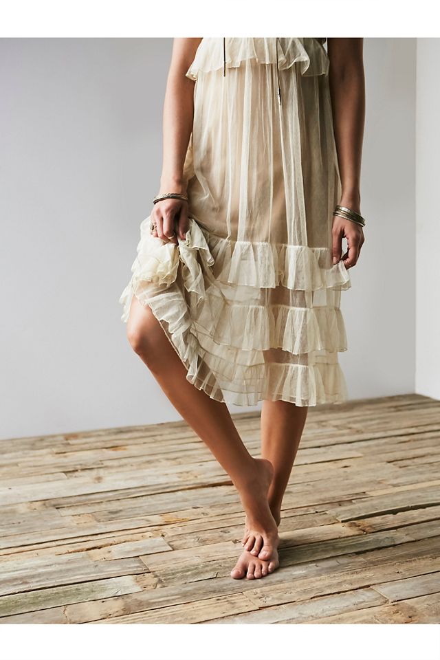 Vintage 1920s Net Dress | Free People