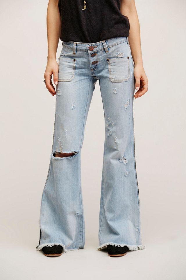 Florence Low-Rise Flares | Free People