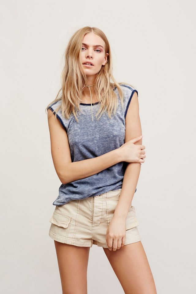 Washed Thermal Muscle Tank | Free People