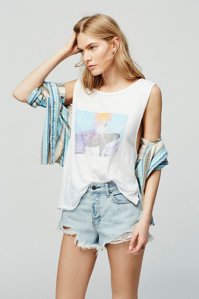 Totally Tubular Muscle Tank | Free People UK