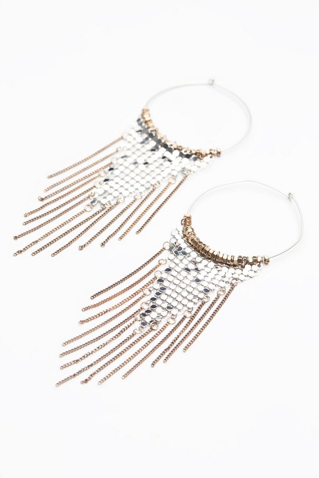 Arcadia Chainmail Hoops | Free People