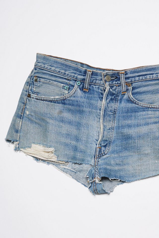 Vintage '70s Denim Cutoffs | Free People