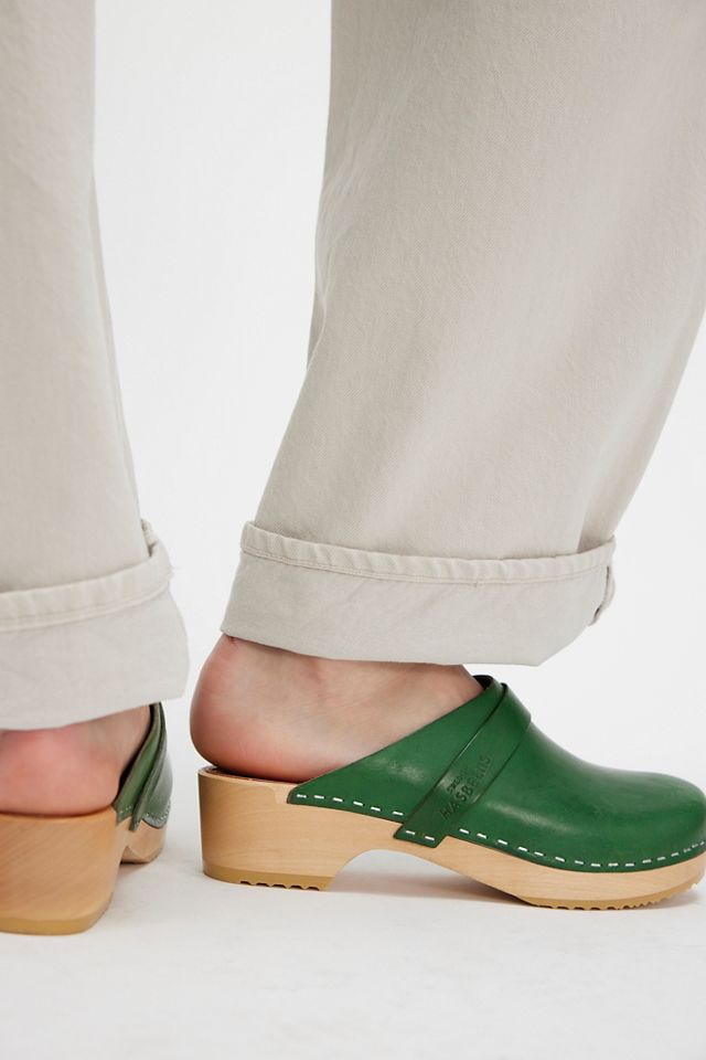 Swedish Hasbeens Husband Clogs | Free People