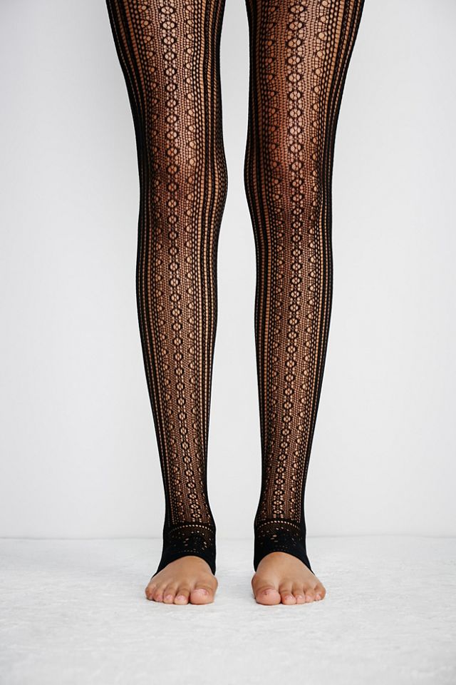 Black Magic Footless Tights | Free People