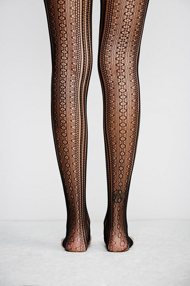 Black Magic Footless Tights | Free People
