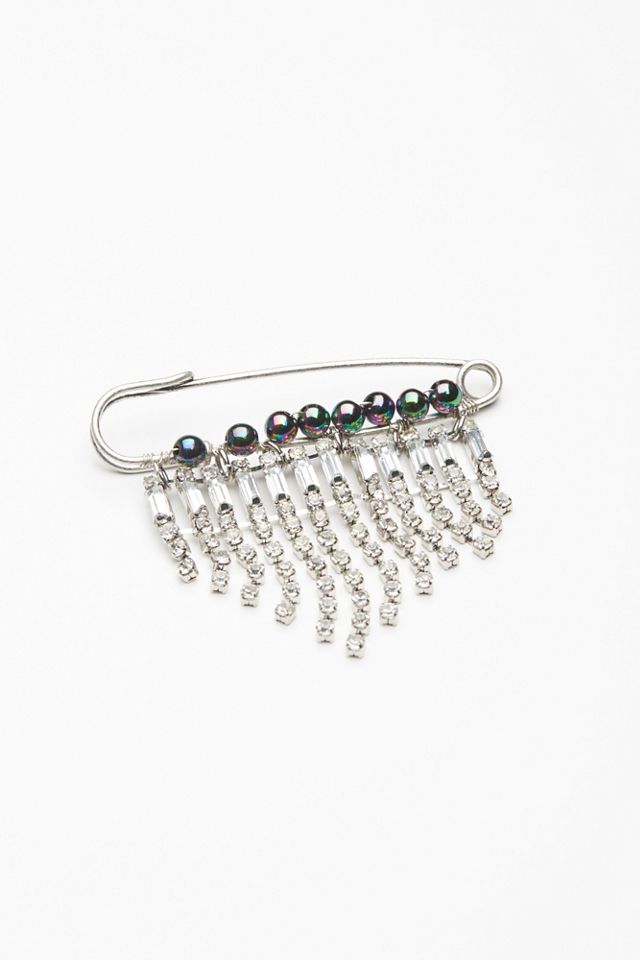 Falling Crystals Safety Pin | Free People