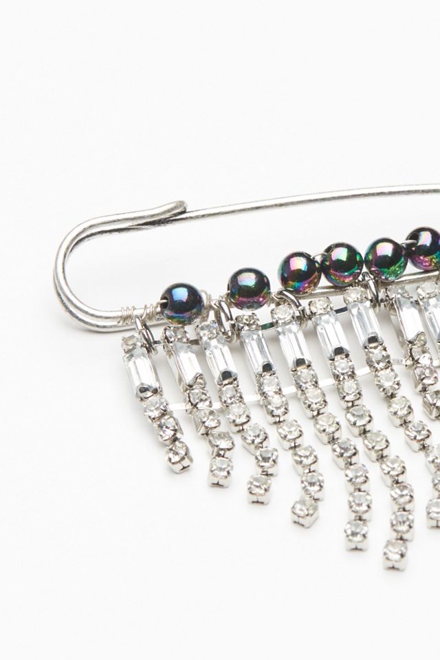 Falling Crystals Safety Pin | Free People