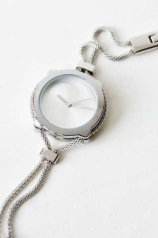 Mesh Double Chain Slim Watch | Free People