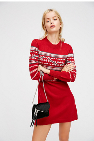 Hot Cocoa Mini Dress | Free People