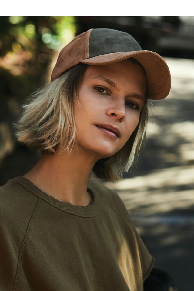 Ace Patchwork Suede Baseball Hat | Free People