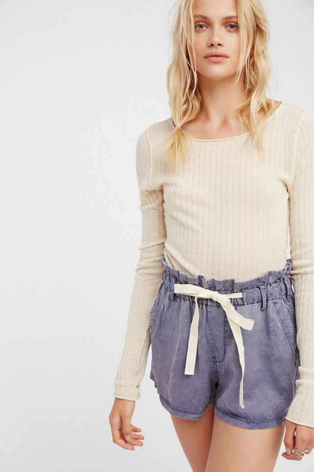 High-Waisted Wash Short | Free People