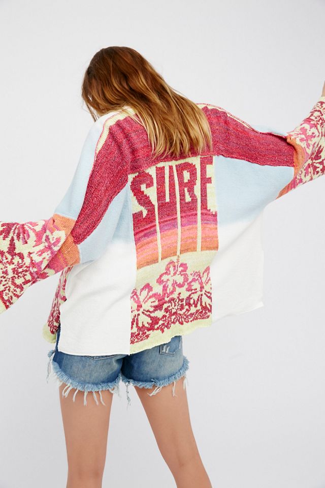 Surf Sweater Kimono | Free People