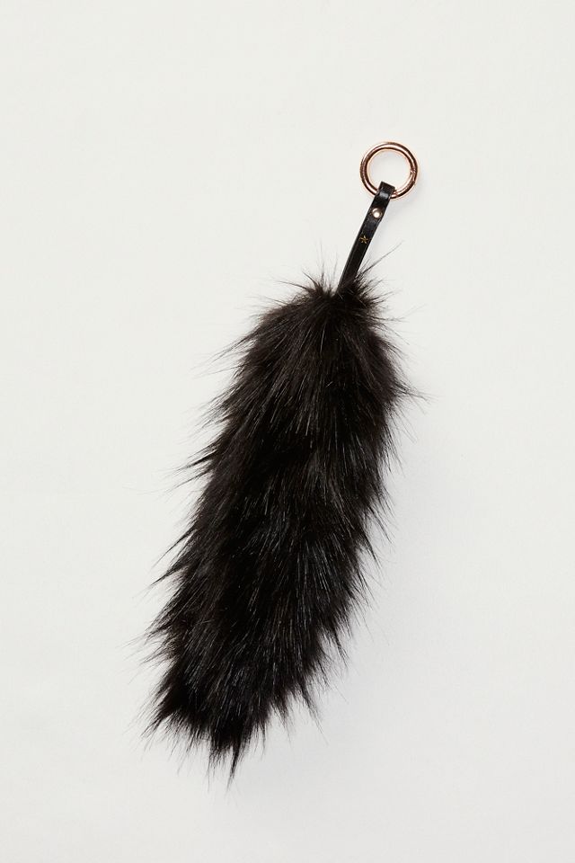 Faux Fur Tail Keychain | Free People UK