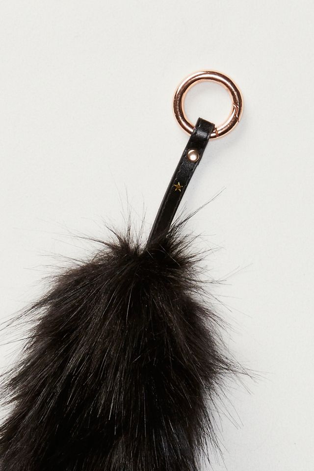 Faux Fur Tail Keychain | Free People UK