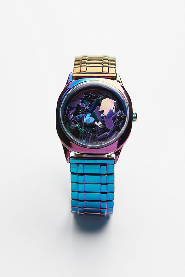 Metallic Glitter Face Watch | Free People