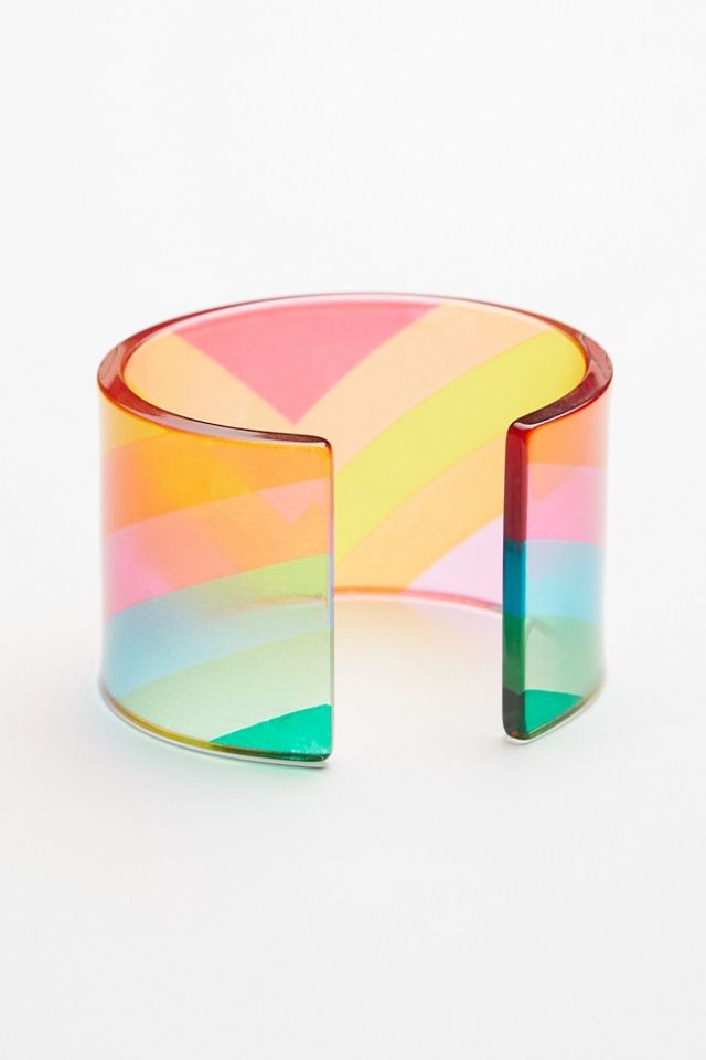 Lucite Colorblock Cuff | Free People