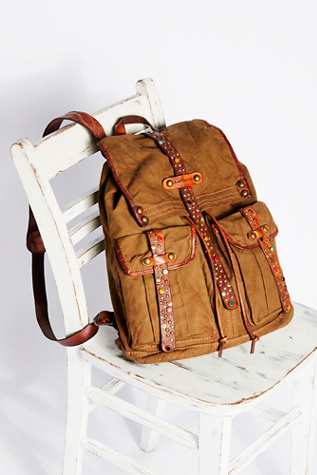 Napoli Distressed Backpack | Free People