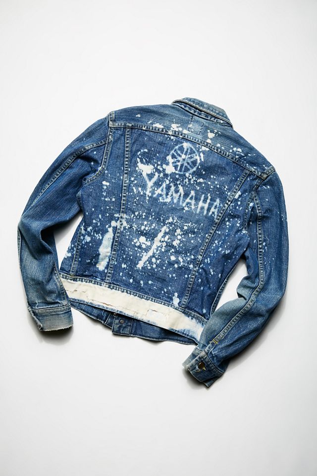Vintage1980s Bleached Denim Jacket | Free People
