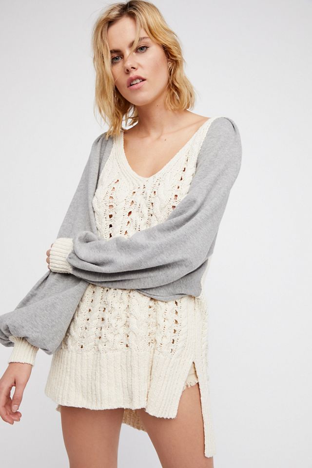 HIdeaway Cable Pullover | Free People