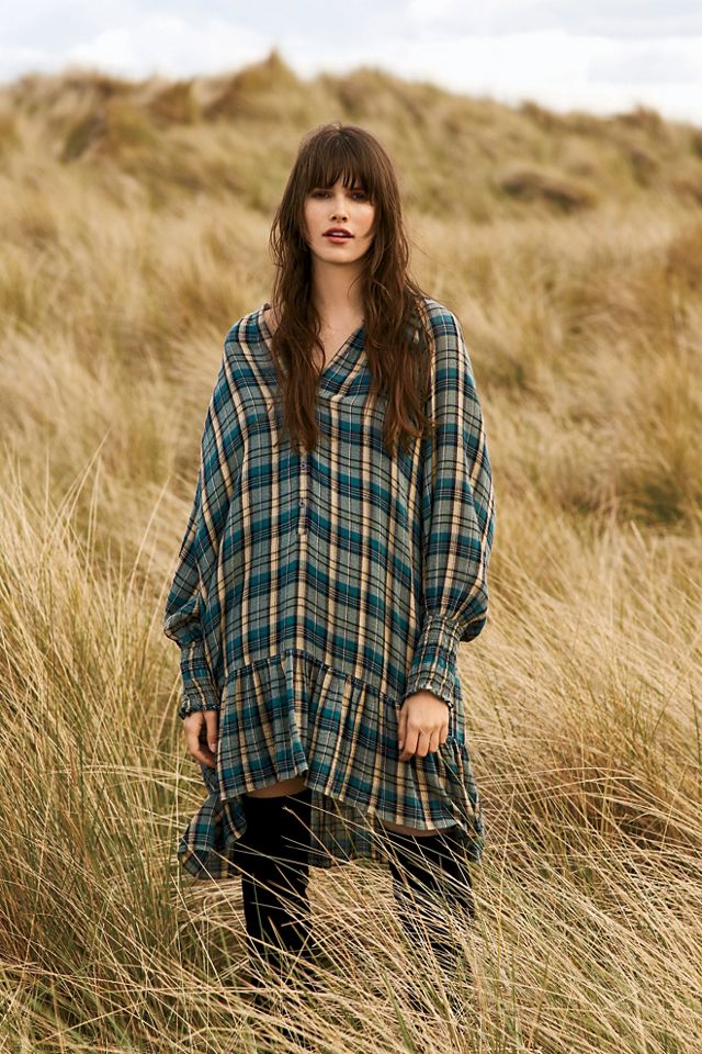 Red Moon Mini Dress Free People