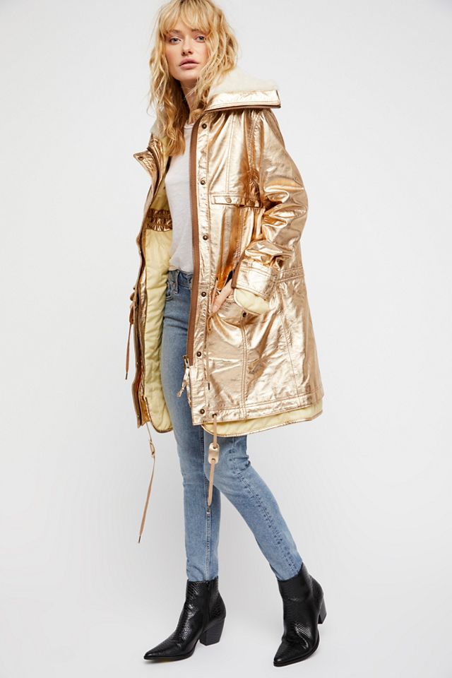 Jake Leather Parka | Free People