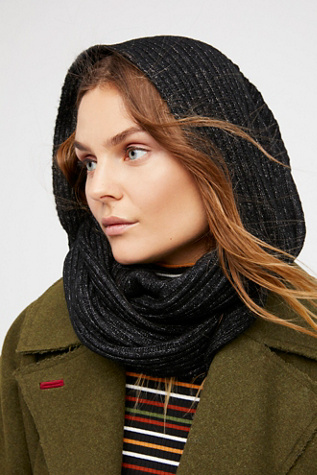 Bottom Line Hooded Rib Cowl | Free People
