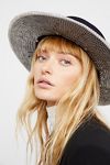 Triptych Metallic Brimmed Hat | Free People