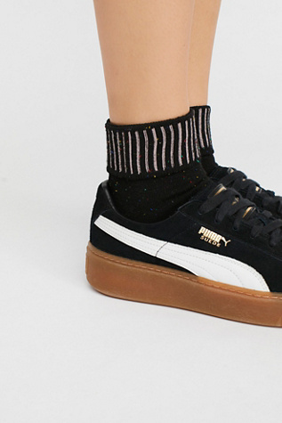 Contrast Fold-Over Sock | Free People