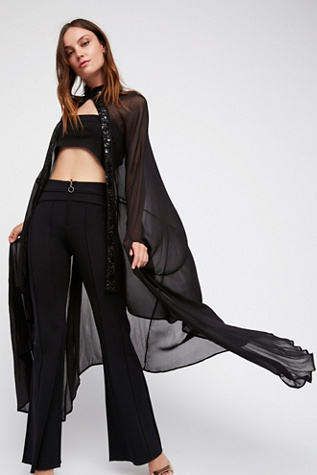 Wicked Work Sheer Cape | Free People