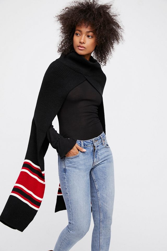 Earn Your Stripes Pullover Scarf | Free People