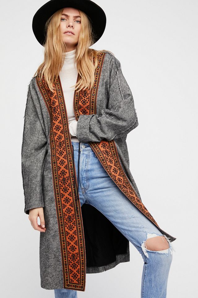 Nomad Embroidered Duster | Free People