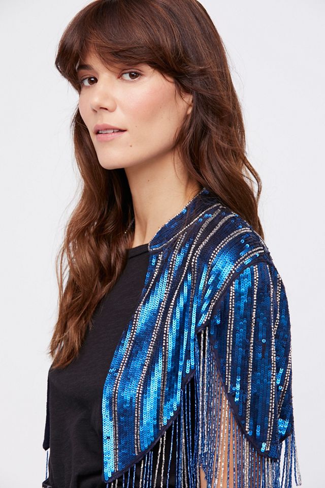 Full Throttle Stripe Cape | Free People