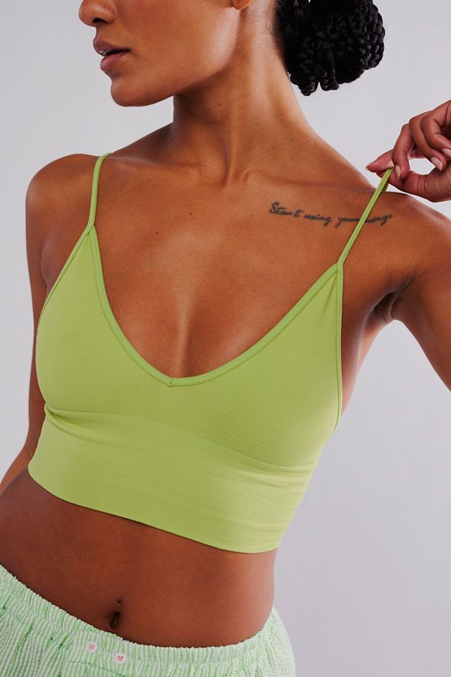 Ali Low Back Seamless Bra Free People