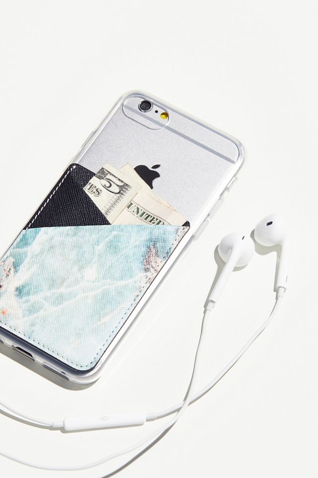 Printed Leather Phone Pocket | Free People