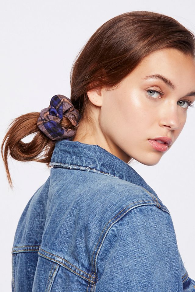 Plaid Scrunchie | Free People
