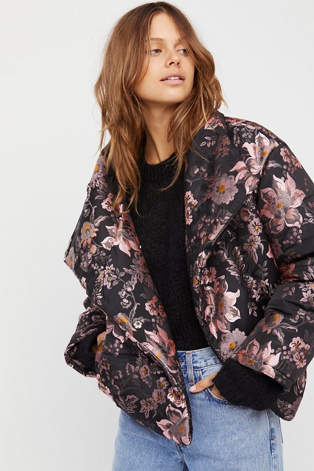 Jacquard Puffer Jacket | Free People