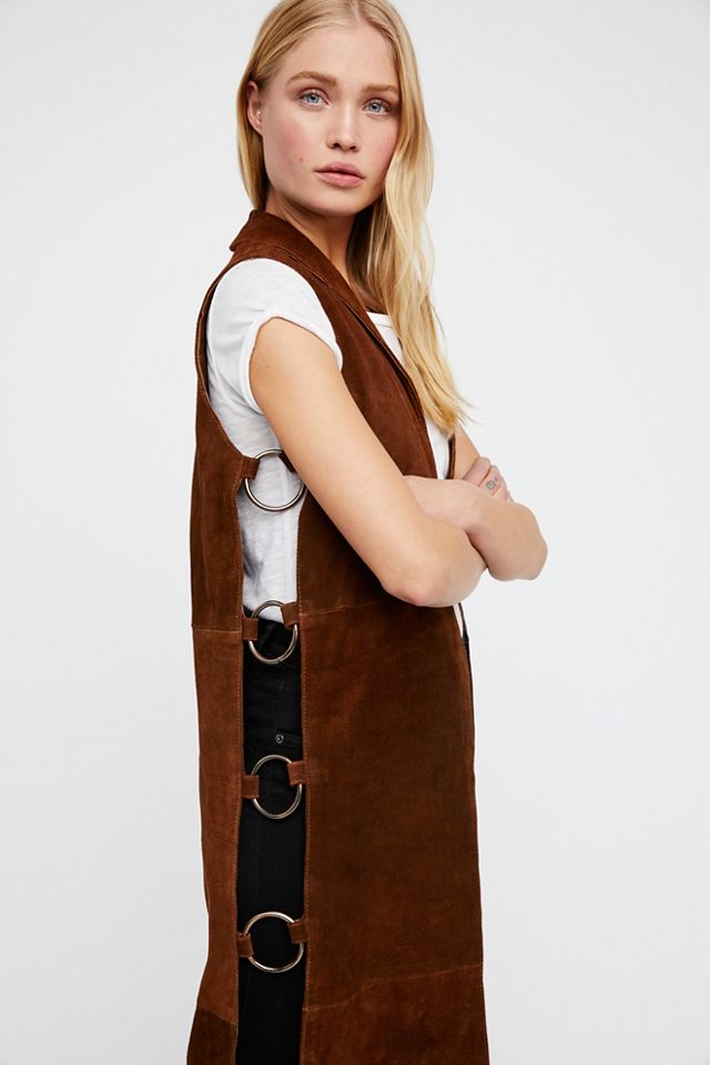 Ring Suede Vest | Free People