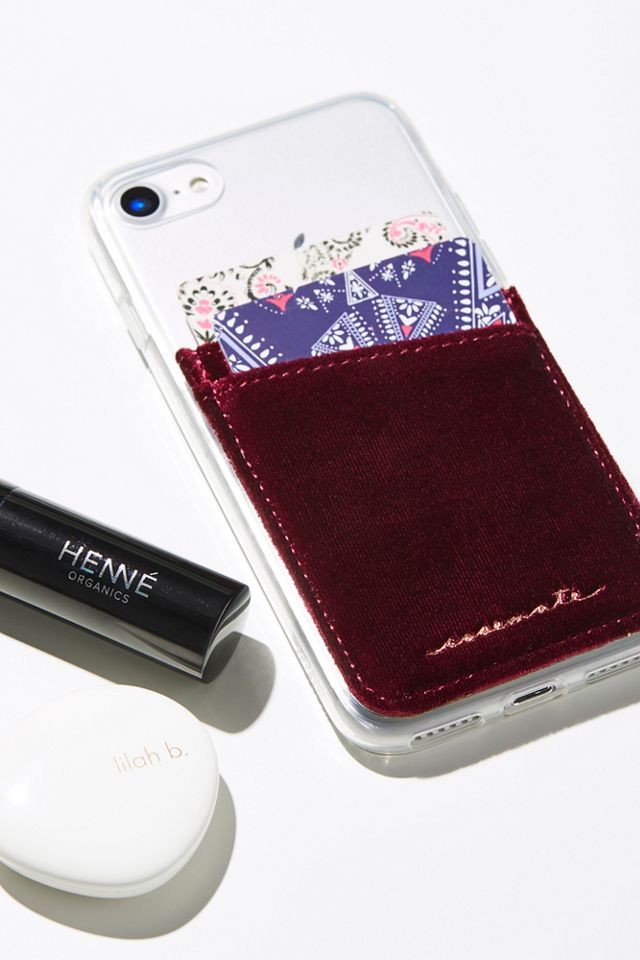 Velvet Phone Pocket | Free People