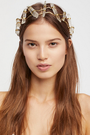 Brittany Crystal Crown | Free People