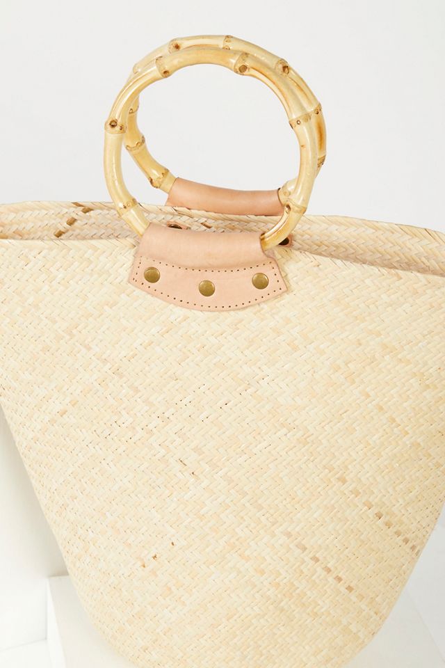 Juliet Straw Basket Tote | Free People