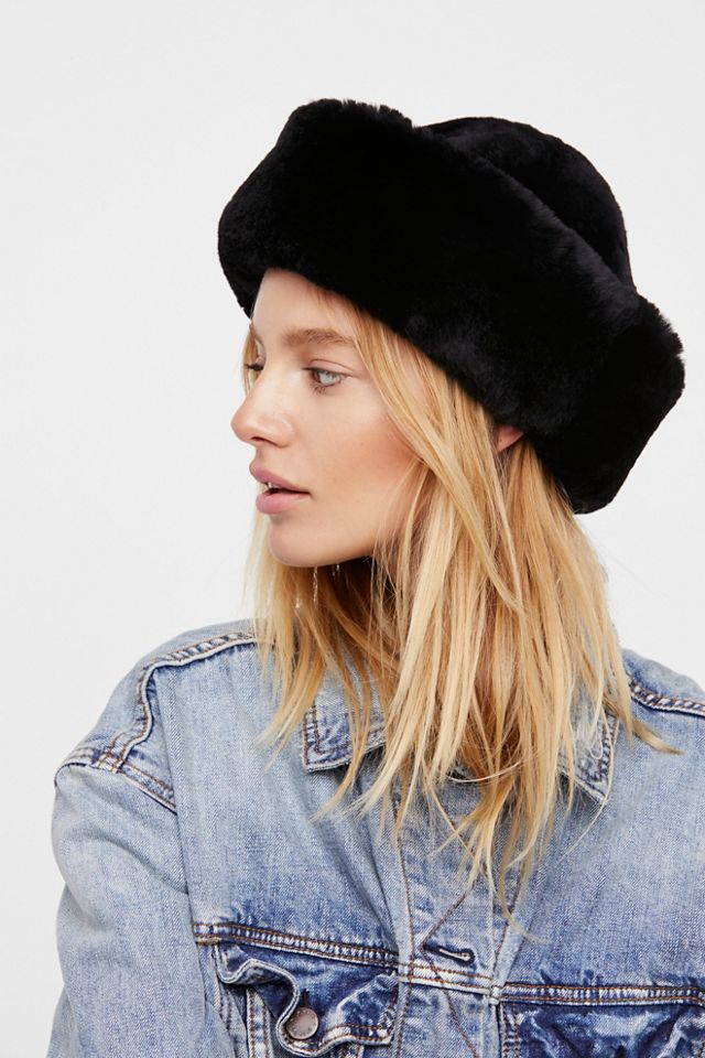 Snowball Shearling Hat | Free People