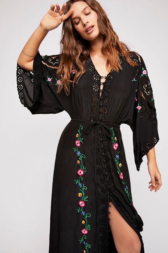 Cleo Duster Maxi Dress | Free People UK