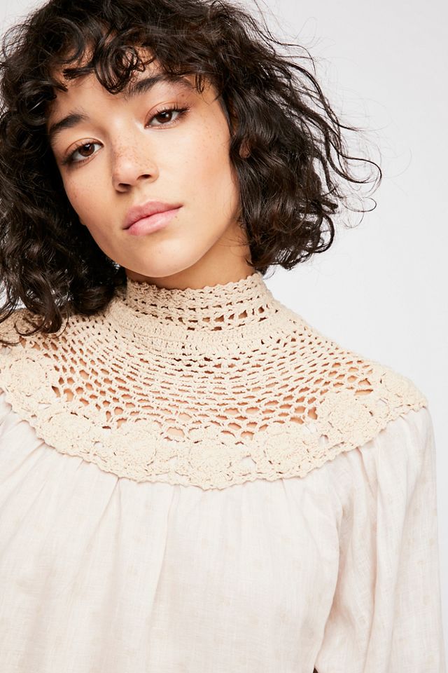 Crochet Collar Dress | Free People